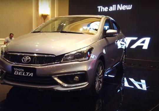 Toyota Belta sedan giá rẻ thay thế cho Toyota Vios