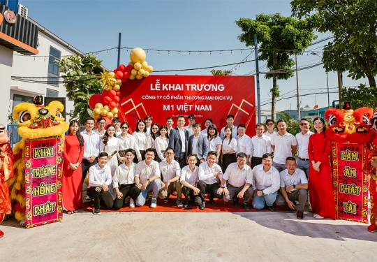 Khai trương Công ty M1 VIETNAM JSC nhân tố mới trên thị trường phụ trợ ...